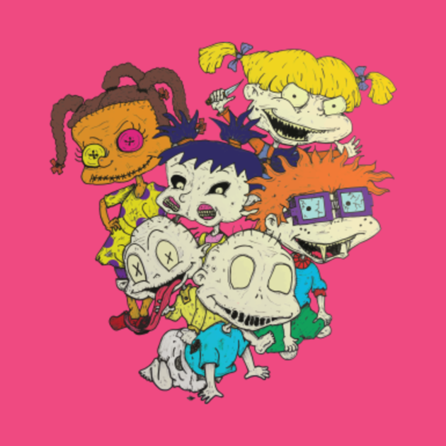 Horror Rugrats - Cartoons - T-Shirt | TeePublic
