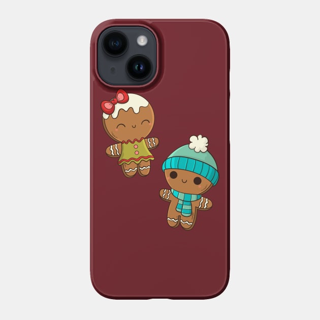 Gingerbread Buddy Cookie - Christmas Sweet - Phone Case | TeePublic