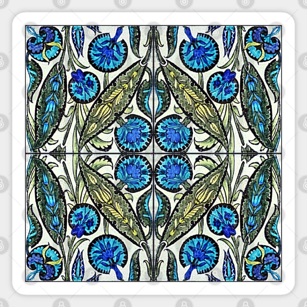 William Morris Company Designs - Retro Pattern - Sticker | TeePublic