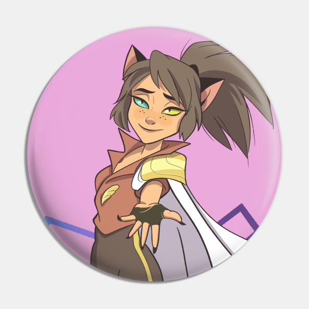 Catra Future - Catra - Pin | TeePublic