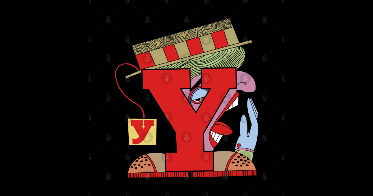 The Letter People: Mr. Y - Letter People - Sticker | TeePublic