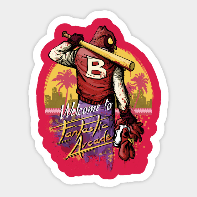 Hotline - Hotline Miami - Sticker | TeePublic