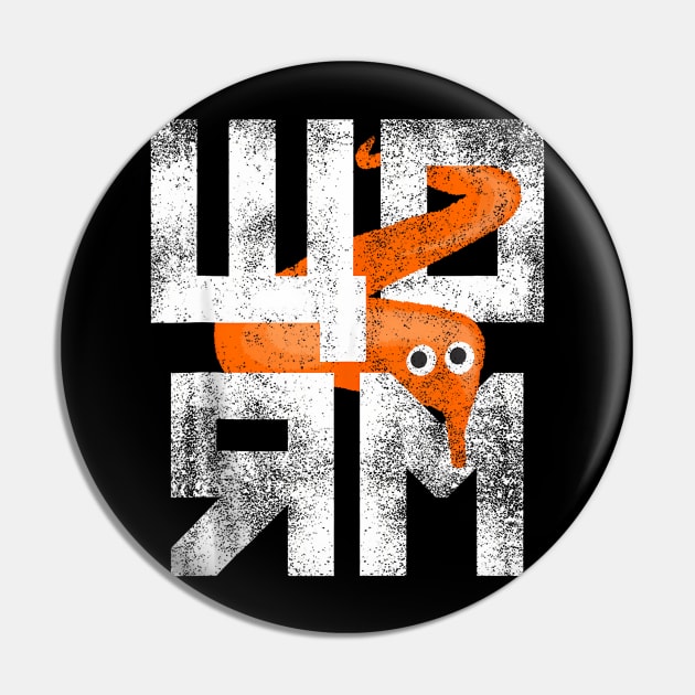 Orange Worm On A String Meme Retro Style - Orange Worm On A String Meme ...