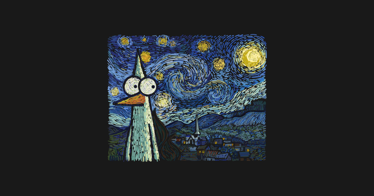 Starry Night - Starry Night - T-Shirt | TeePublic