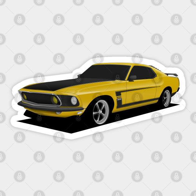 Ford Mustang - Ford Mustang - Sticker | TeePublic
