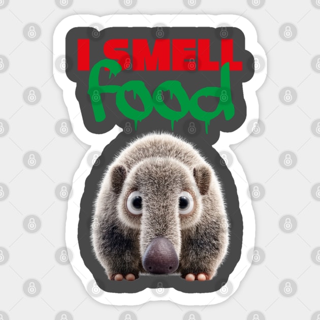 Cute little anteater - Animal - Sticker | TeePublic