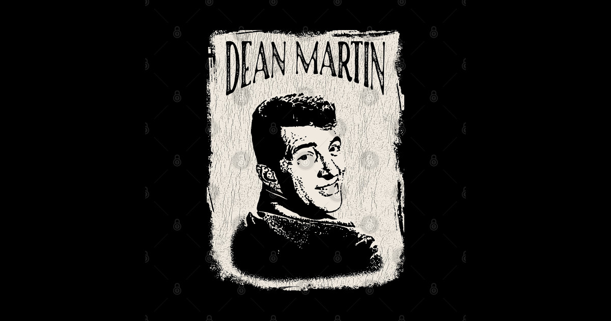 Vintage Dean Martin - Dean Martin - Sticker | TeePublic