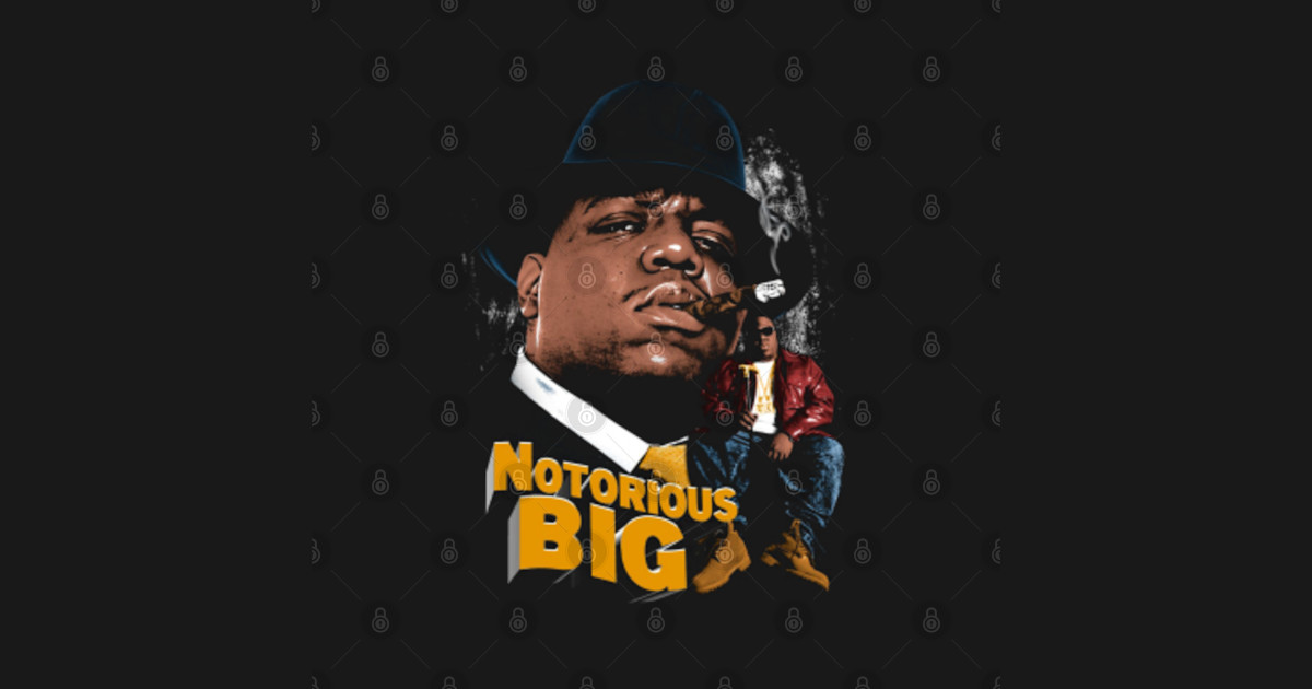 The Notorious B.I.G. Biggie Smalls - The Notorious Big - T-Shirt ...