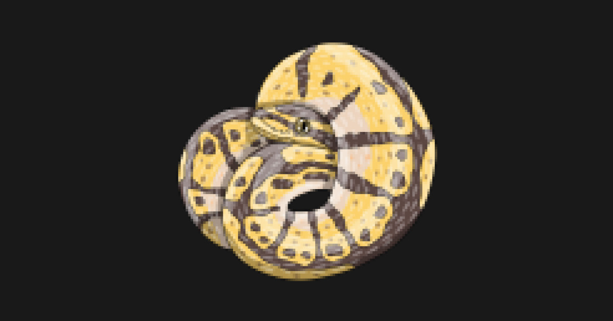 8bit bumblebee ball python - 8bit - T-Shirt | TeePublic