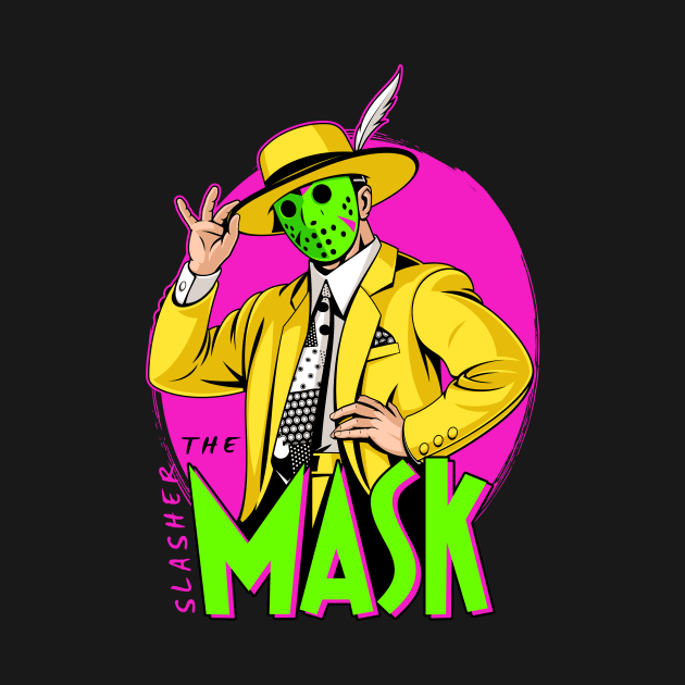 The Slasher Mask - Masked - T-Shirt | TeePublic