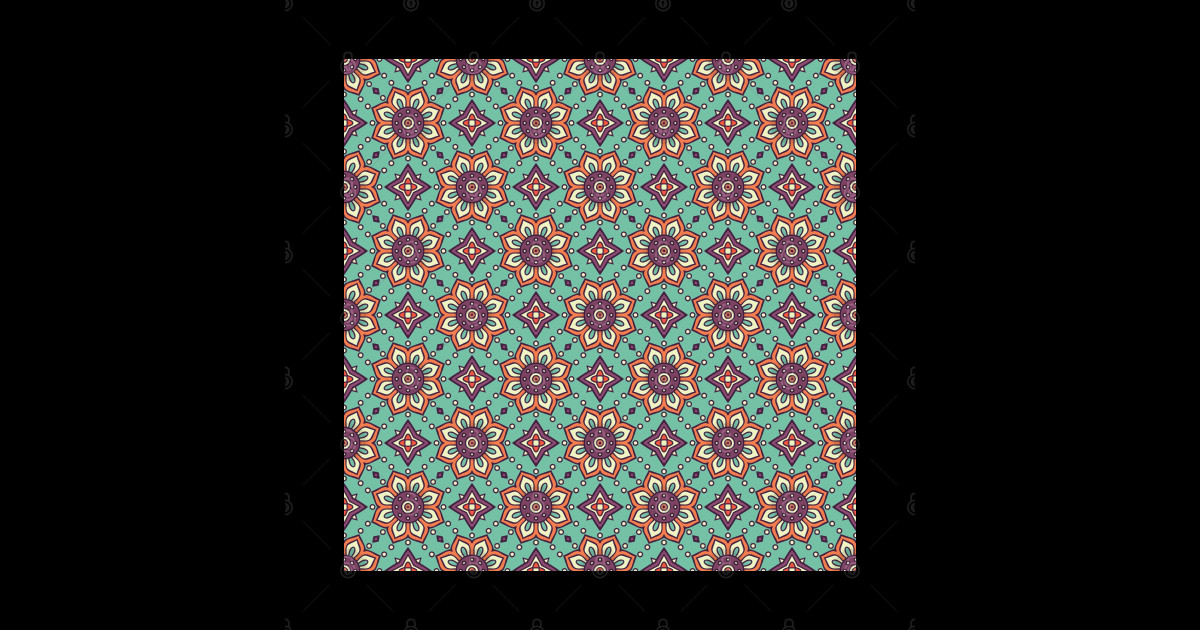 Beautiful Moroccan Flower Pattern - Moroccan Pattern - Phone Case ...