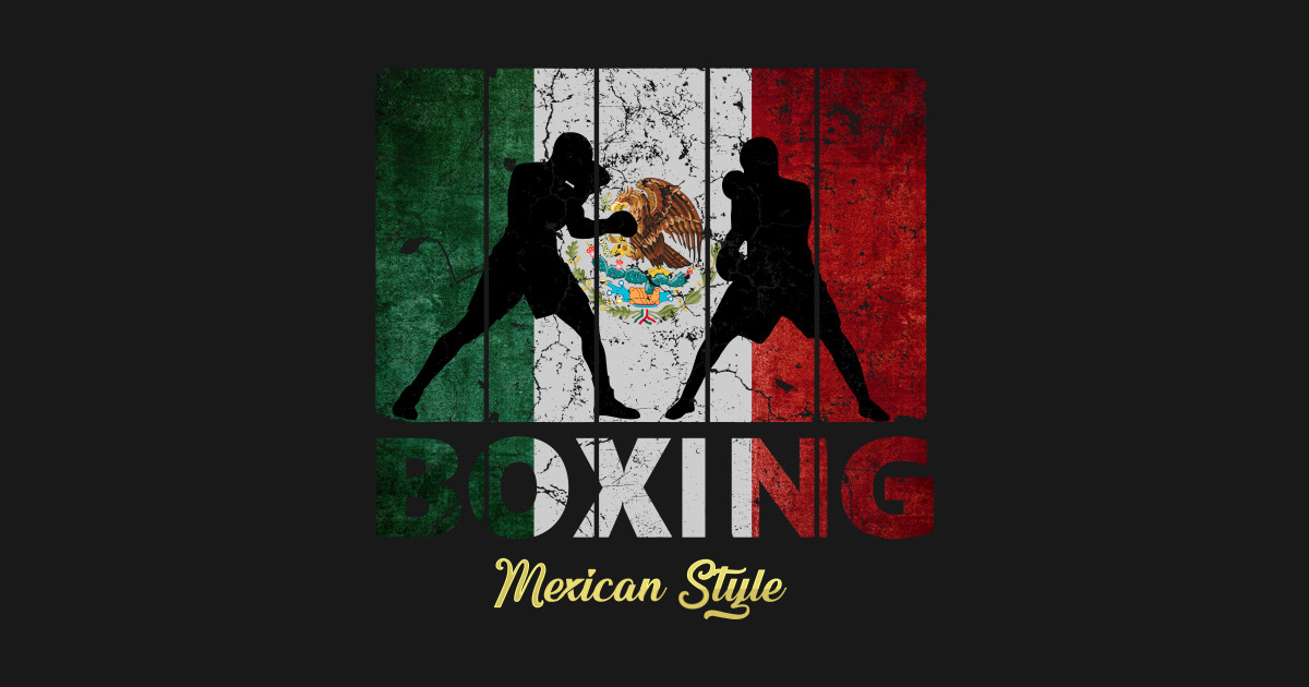 Mexican Vintage Style Boxing Great Boxing - Boxing - T-Shirt | TeePublic