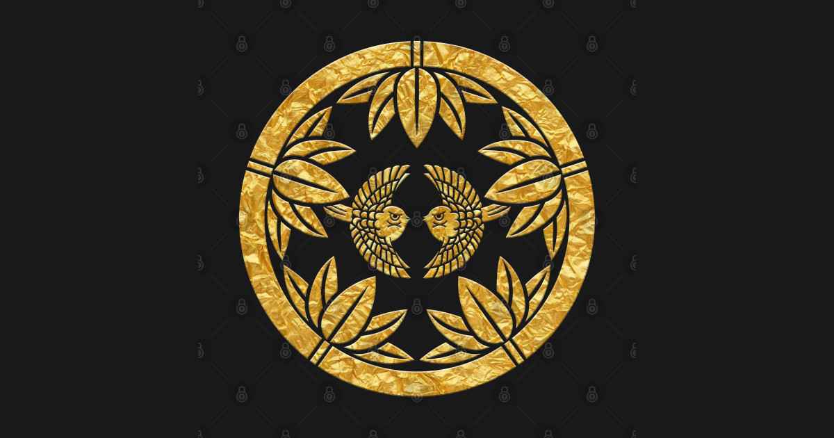 Japanese Mon Kenmonshokamon Uesugi Sasa - Kamon - Tapestry | TeePublic