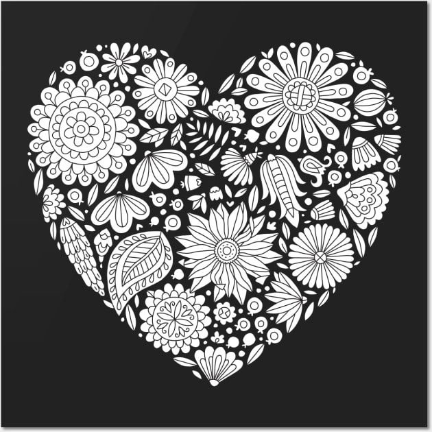 heart design coloring pages
