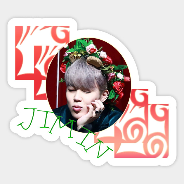 Kpop BTS Jimin - Kpop - Sticker | TeePublic