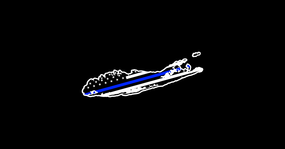 Long Island Thin Blue Line - Long Island Thin Blue Line - Sticker ...