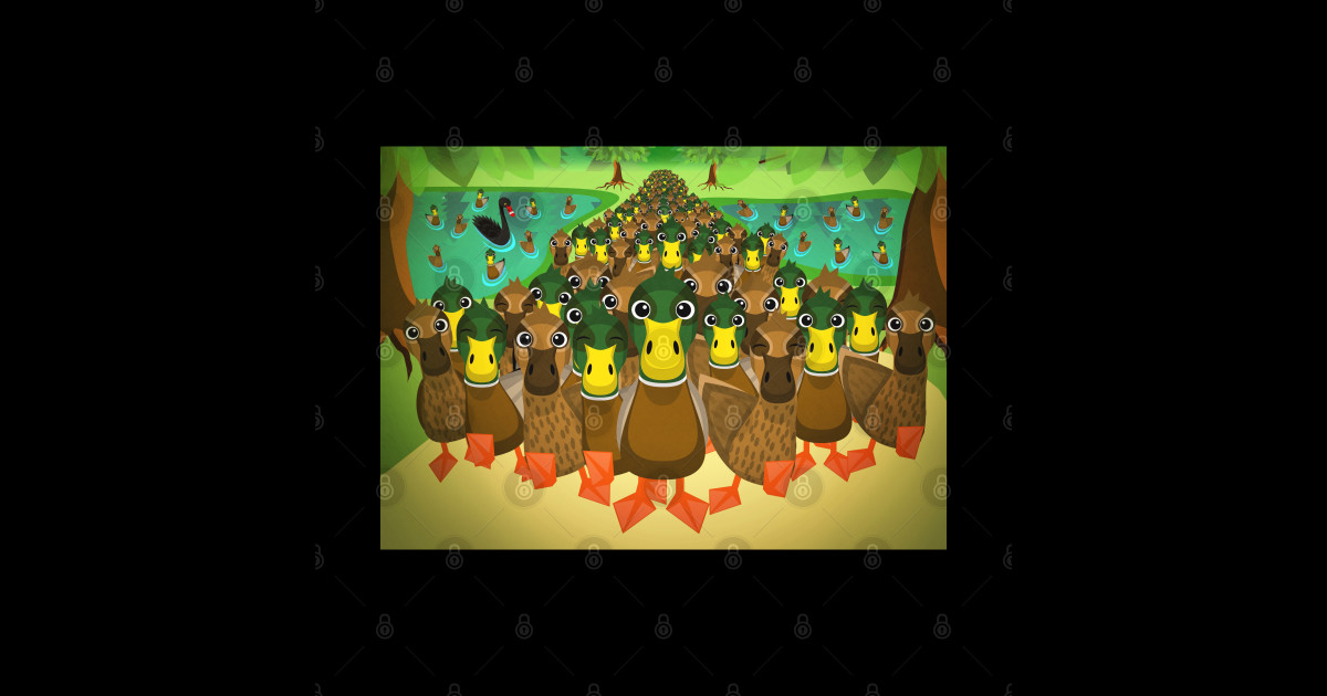 Duck Army - Ducks - Sticker | TeePublic