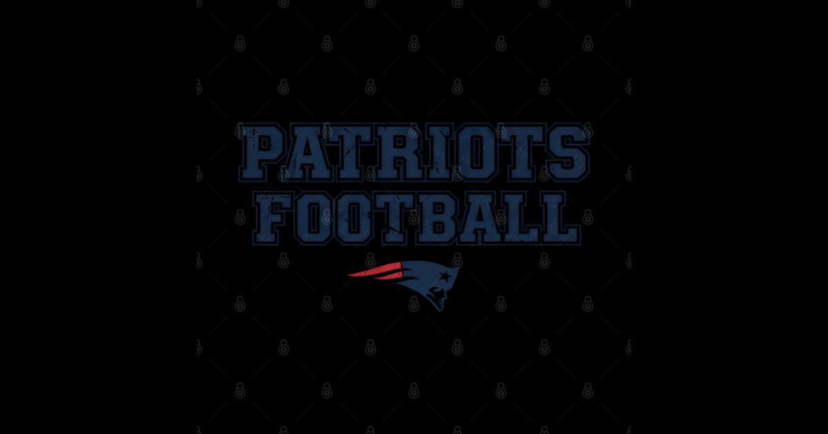 Patriots Football New England - Patriots Football - Sticker | TeePublic