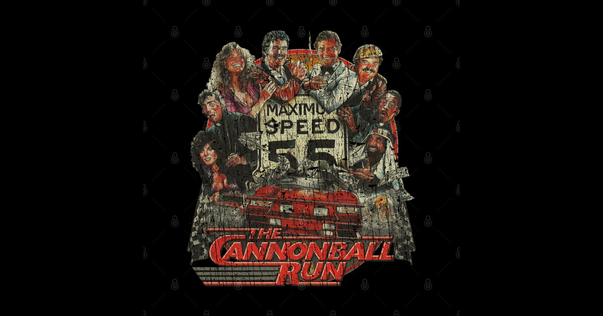 The Cannonball Run 1981 - 80s Movies - Sticker | TeePublic