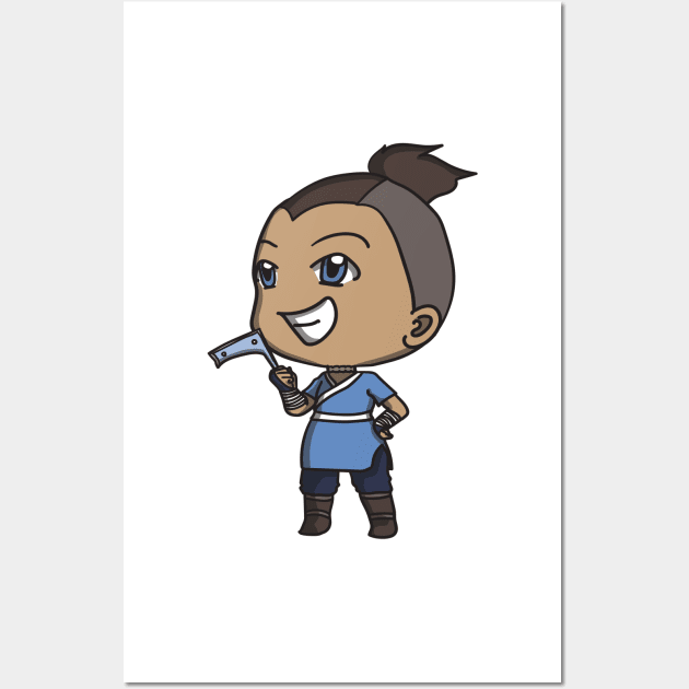 Avatar: The Last Airbender Chibi Sokka sticker - Avatar - Posters and ...
