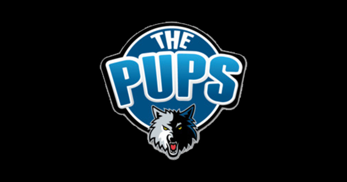 The Pups Of Timberwolves - Junior - Posters and Art Prints | TeePublic