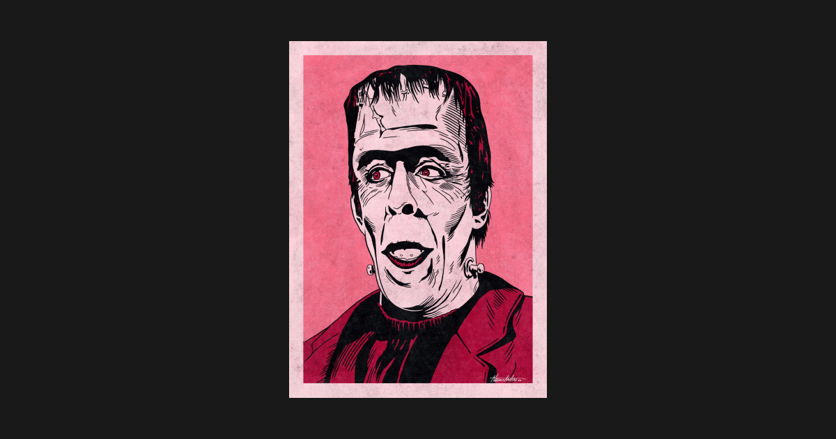 HERMAN MUNSTER - The Munsters (Vintage Valentine) - Herman Munster - T ...