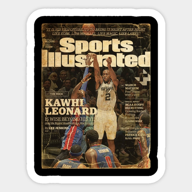 COVER SPORT - SPORT ILLUSTRATED - KAWHI LEONARD - Vintage Sports ...