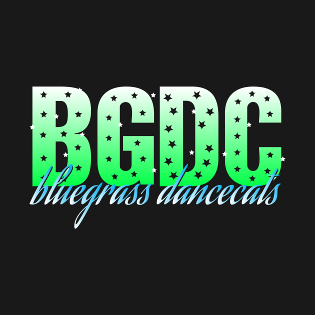 BGDC Star Logo (Green & Blue) - Dancecats - T-Shirt | TeePublic