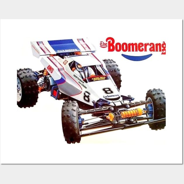 Classic Radio Controlled Race Car - The Boomerang - Radio Controlled ...