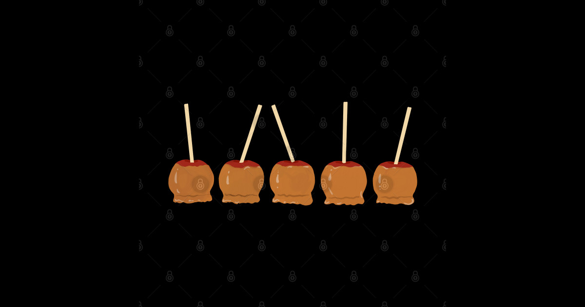 Caramel Apples - Caramel Apple - Sticker | TeePublic