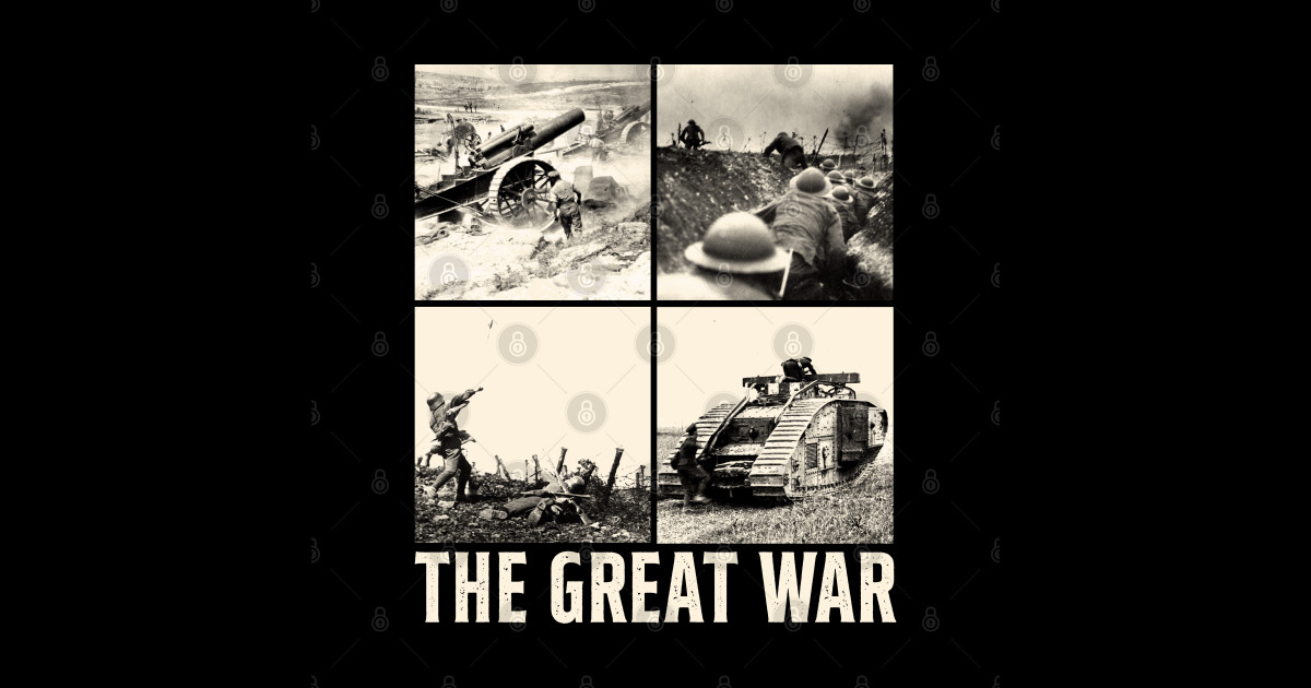 The Great War - WW1 Photos - Ww1 - Sticker | TeePublic