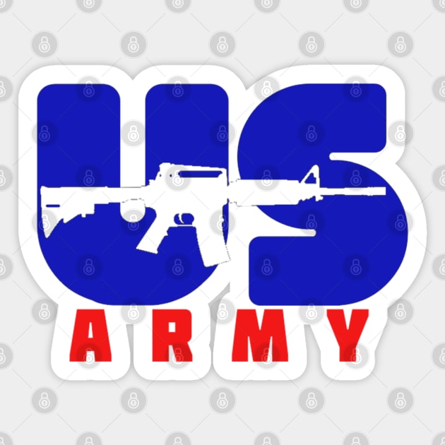 ARMY USA - Army - Sticker | TeePublic