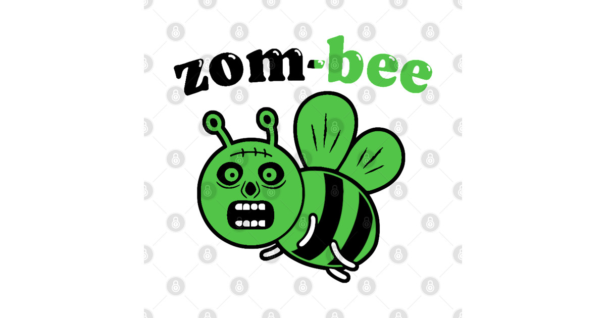 Zom-bee Zombie Bie - Zom Bee - T-Shirt | TeePublic
