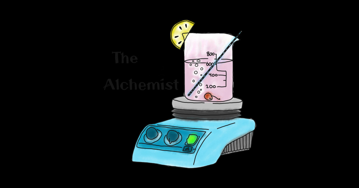 "The Alchemist" Alcohol Design Gift for Scientists - Scientist Gift ...