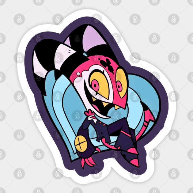 Helluva Boss Blitzo - Helluva Boss Blitzo - Sticker | TeePublic
