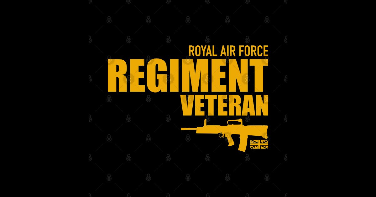 RAF Regiment Veteran - Raf Rock Apes - Sticker | TeePublic