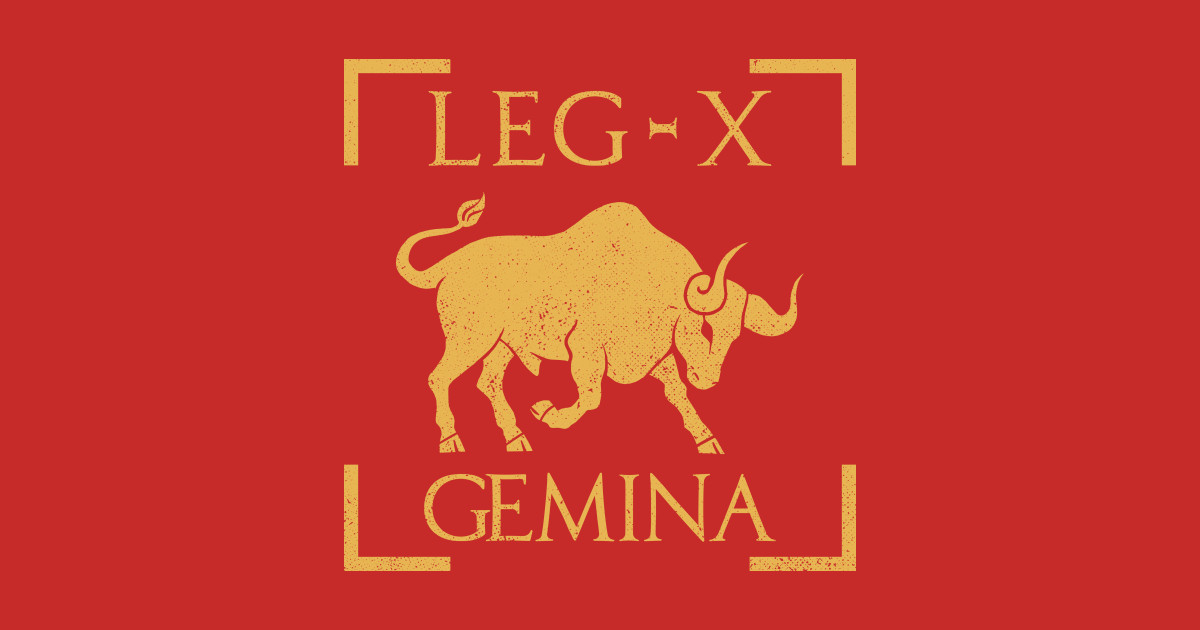 Legio X Gemina Bull Emblem Roman Legion - Vexillum - T-Shirt | TeePublic