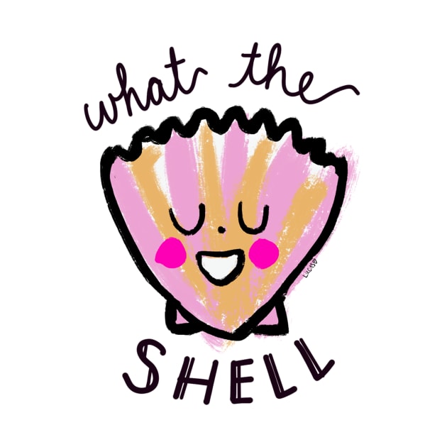 What the Shell - Funny Beach Lover Gift - T-Shirt | TeePublic