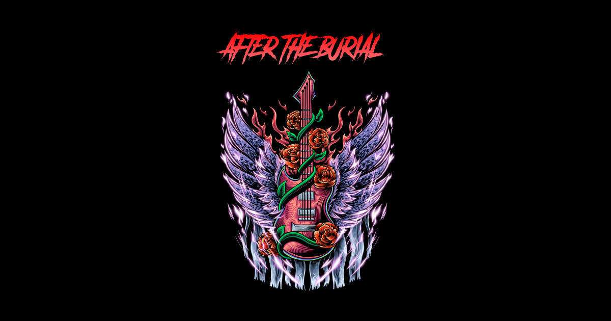 AFTER THE BURIAL BAND FAN ART - After The Burial Band Fan Art - Sticker ...