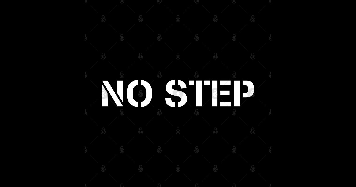 NO STEP aircraft marking - Aviation - Sticker | TeePublic