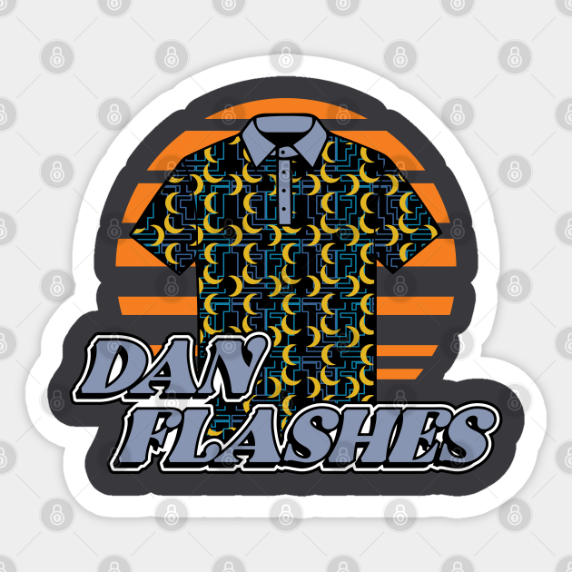 Dan Flashes Shirts - Danflashes - Sticker | TeePublic