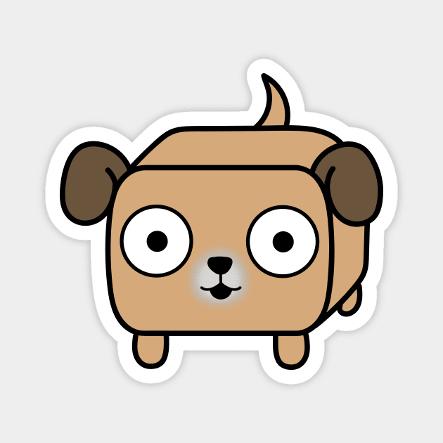 Pit Bull Loaf - Fawn Pitbull with Floppy Ears - Pit Bull - Magnet ...