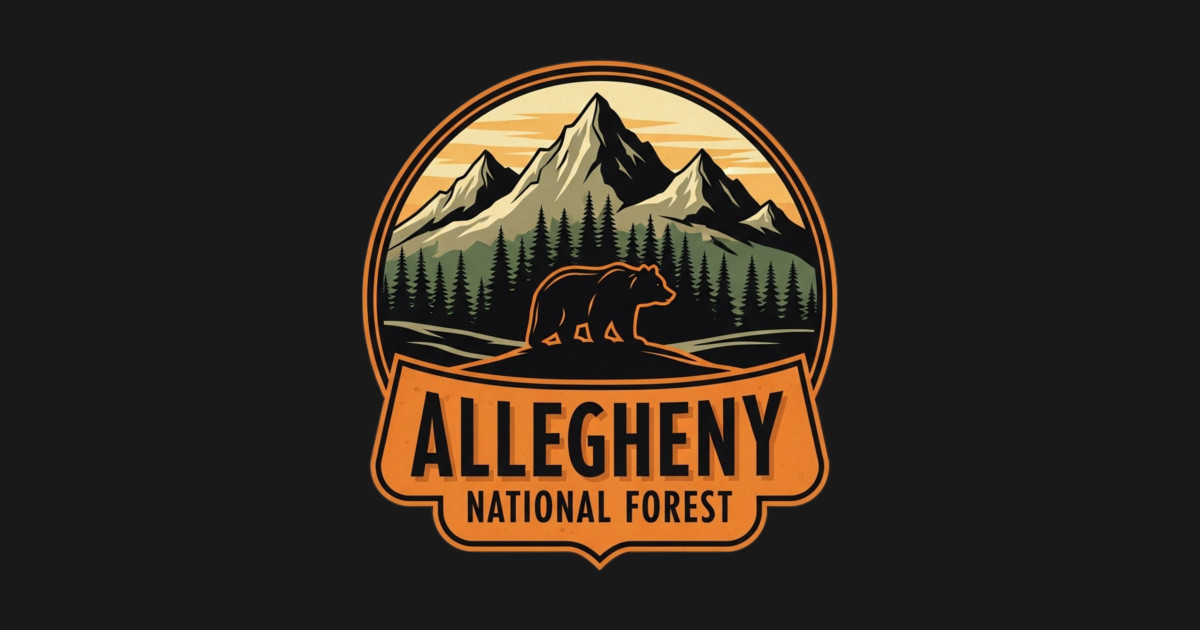 Allegheny National Forest Bear Badge - Allegheny National Forest Bear ...