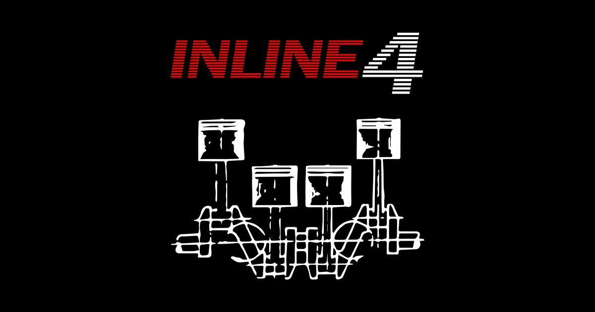 Inline 4 - Cars - Magnet | TeePublic