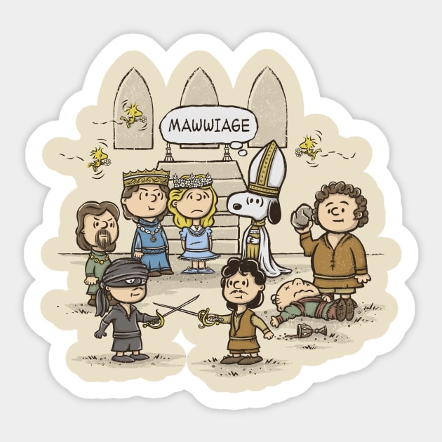 Mawwiage - The Princess Bride - Sticker | TeePublic