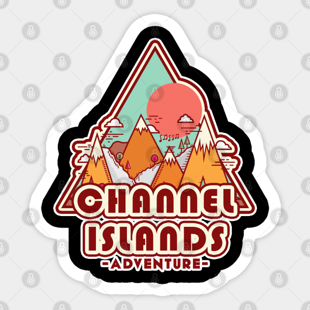 Channel Islands national park - Channel Islands - Sticker | TeePublic
