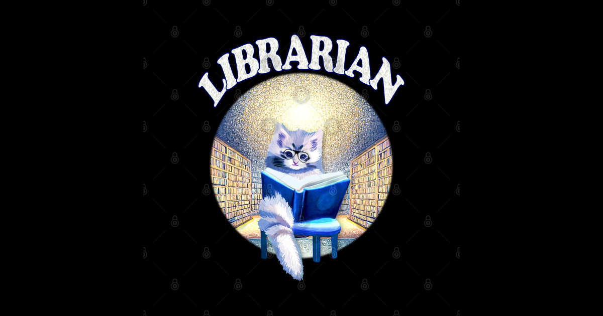 Librarian - Librarian - Sticker | TeePublic