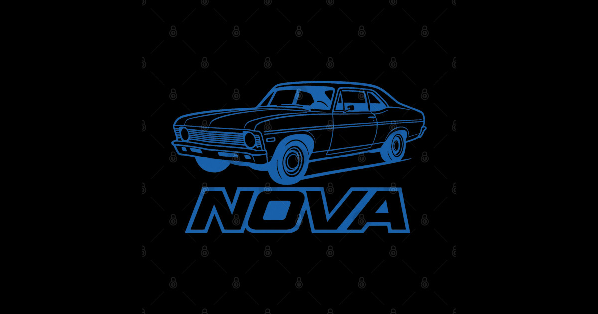 Chevrolet Nova 1968-1970 - Chevy Nova - Sticker | TeePublic