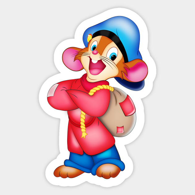 Happy Fievel - An American Tail - An American Tail - Sticker | TeePublic