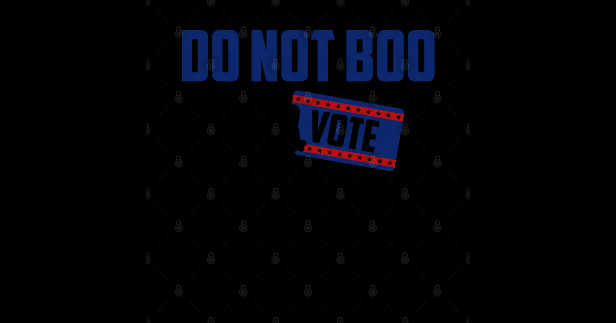 Do Not Boo Vote Kamala Harris 2024 Black Cat Ghost Halloween - Do Not ...